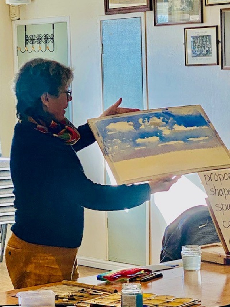 Visit of Susan Beaulah - Beverley and District Art Club