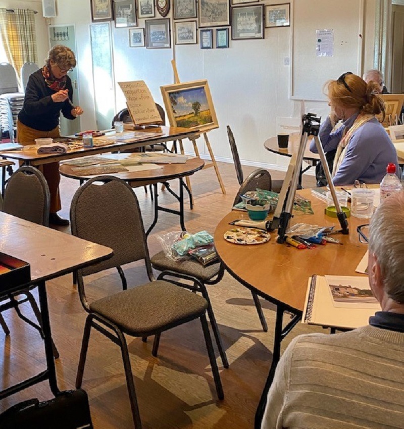 Visit of Susan Beaulah - Beverley and District Art Club